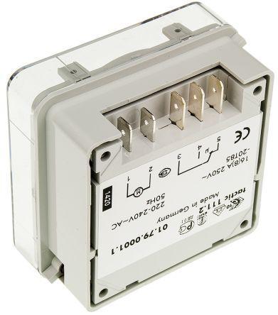 Grasslin TACTIC 111.2, 1 Channel Analogue Surface Mount Timer Switch ...