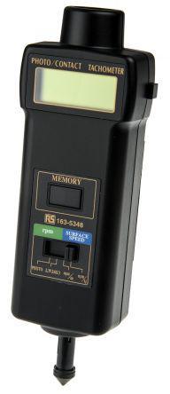 RS Pro DT-2236 Tachometer, Best Accuracy ±0.05 % Contact, Optical LCD ...