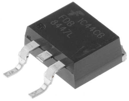 N-Channel MOSFET, 50 A, 40 V, 3-Pin D2PAK Onsemi FDB8447L | FDB8447L ...