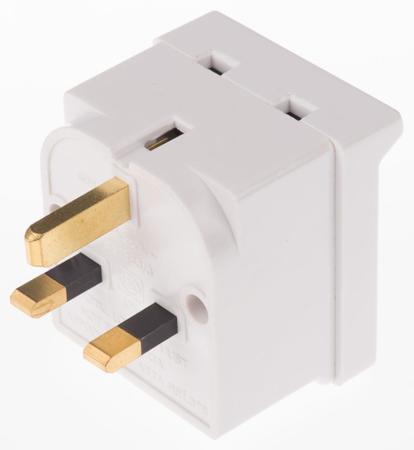 MK Electric UK To UK Plug Adapter, Rated At 13A | 696 PPK | ET16909599 ...