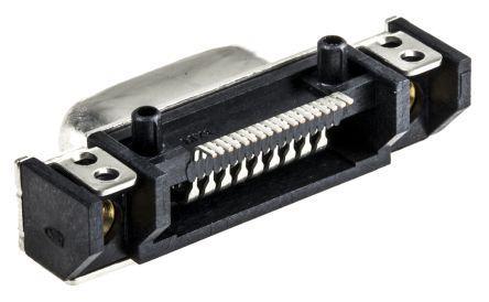 Molex TDP Triad Series, 18 Way Right Angle SMT TRIAD Differential Pair ...
