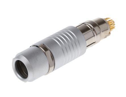Fischer Connectors 104 Series, 11 Pole Cable Mount Connector Plug, IP68 ...