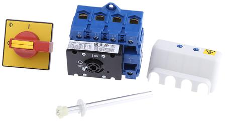 4 Pole DIN Rail Non Fused Isolator Switch, 80 A, 30 KW, IP65 | KG80 ...