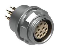 Fischer Connectors Core Series 103, 3 Pole Panel Mount Circular ...